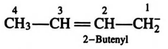 2-Butenyl group has the structure: - Tardigrade