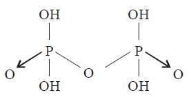 The oxidation number of phosphorus and basicity of acid in p