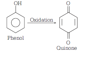 Phenol on oxidation in air gives - Tardigrade