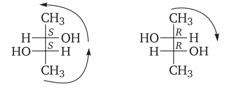 Which one of the following of 2,3 -butane diol is enantiomeric?