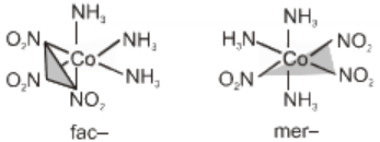 Which complex possess facial isomer? - Tardigrade