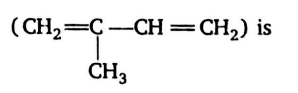 The synthetic polymer which resembles natural rubber is