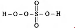 Oxidation number of sulphur in H2SO5 is - Tardigrade