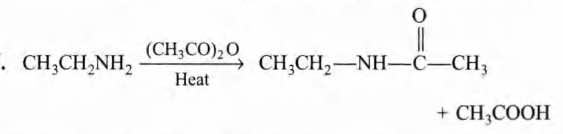 Following reaction gives two products. Write the structures of the ...