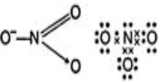 In NO3- ion number of bond pair and lone pair of electron on nitrogen ...