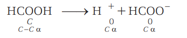The values of limiting ionic conductance of H + and HCOO - ions are ...