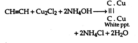Acetylene on treating with Cu 2 Cl 2 gives : - Tardigrade