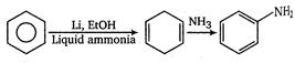 The main product of the reaction of benzene with lithium in liquid ...