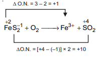 The equivalent weight of FeS 2 in the following reaction is FeS 2+ O 2 ...
