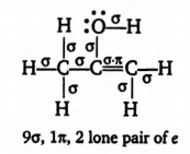 The enolic form of acetone contains - Tardigrade