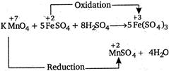 When KMnO4 reacts with acidified FeSO4 - Tardigrade