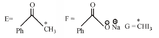 In The Following Reaction Sequence The Correct Structures Of E F And