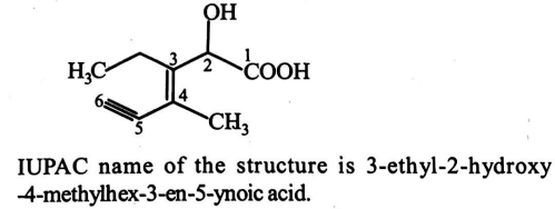 Structure of the compound whose IUPAC name is 3-ethyl-2-hydroxy-4 ...