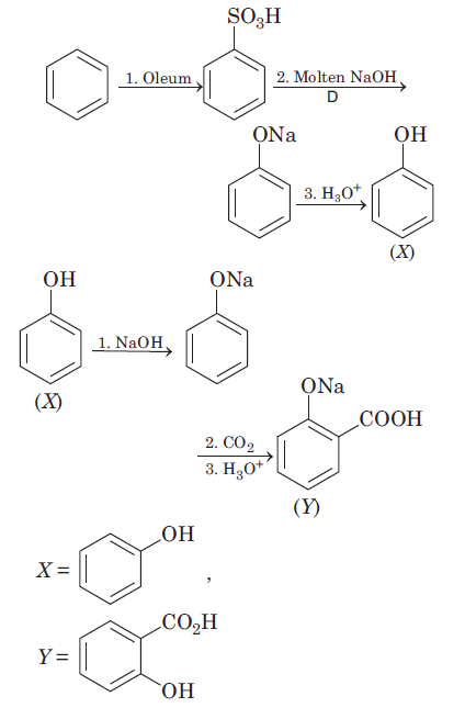 The Major Products X And Y In The Following Sequence Of Transformations Are the-major-products-x-and-y-in-the-following-sequence-of-transformations-are