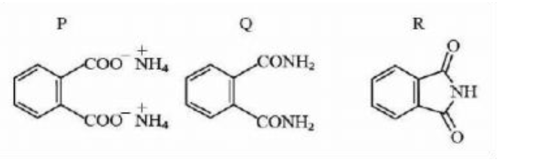 lii the following reactions, P, Q, and R are - Tardigrade