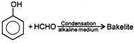 Bakelite is obtained from phenol by reacting with: