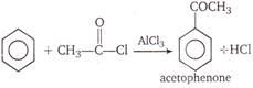 Which of the following reacts with benzene in presence of anhydrous ...