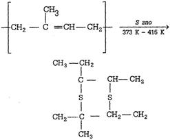 In vulcanisation of rubber, - Tardigrade