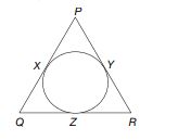 In the following figure X, Y, and Z are the points at which the ...