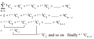 Let f( n )= displaystyle∑ r =0 n displaystyle∑ k = r n beginpmatrix k r endpmatrix. Find the ...