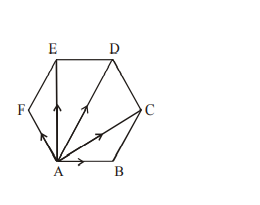 If ABCDEF is a regular hexagon and AB + AC + AD + AE + AF = n AD . Then n is