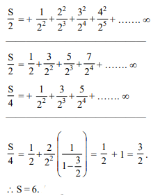 Let S=(1/2)+(22/22)+(32/23)+(42/24)+ ldots ldots . .. Then S equals
