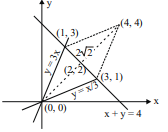 If equation 3 x2-10 x y+3 y2=0 represents adjacent sides of a rhombus and one of the diagonal of ...