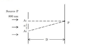In a Young's double slit experiment, two slits are illuminated with a ...