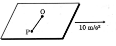 A massive horizontal platform is moving horizontally with a constant ...