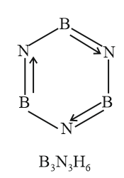 Identify the correct statements about borazene, B3N3H6,: (i) Borazene ...