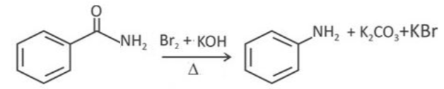 The compound which can give Amine with KOH and Br2 , is