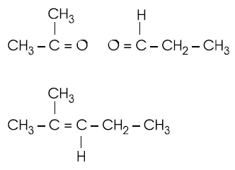 What is the organic compound A when ozonolysis of A yields propanone ...