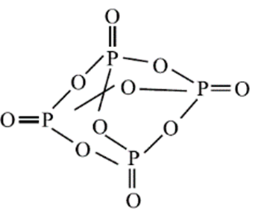 The no. of σ bonds in the compound P4O10 is - - Tardigrade