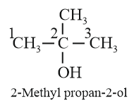 IUPAC name of tertiary butyl alcohol is - Tardigrade