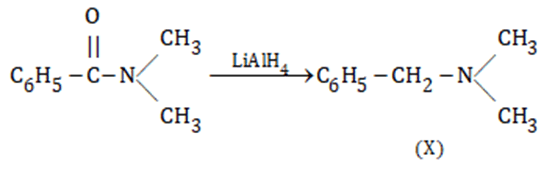 In the given reaction , 'X' will be