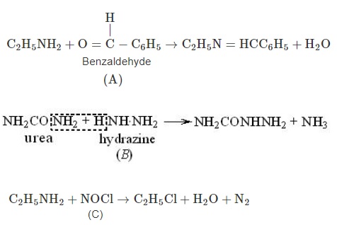 In the following reactions, reactants textA, textB and textC are ...