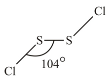 Which of the following is correct structure of S2Cl2