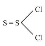 Which of the following is correct structure of S2Cl2